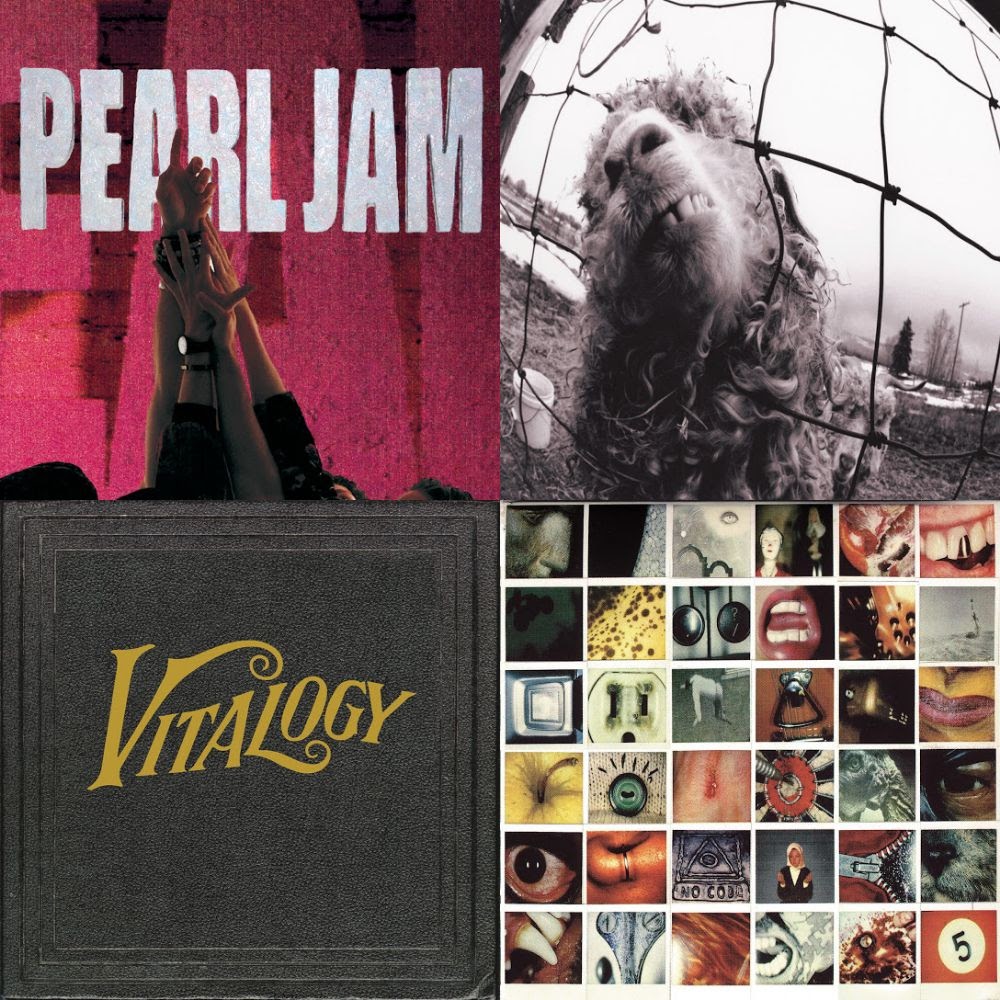 🎵 Pearl Jam discography - ALL original studio albums 🎵