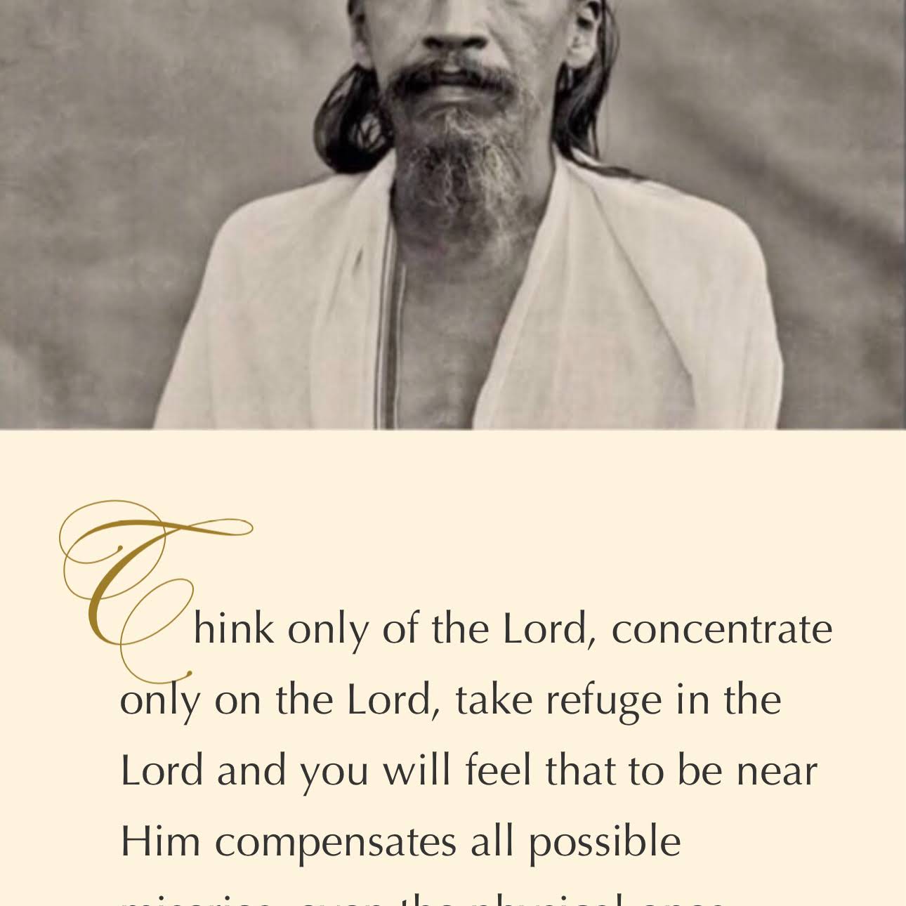 Post from Arvind T Akki Sri Aurobindo Ashram, Pondicherry