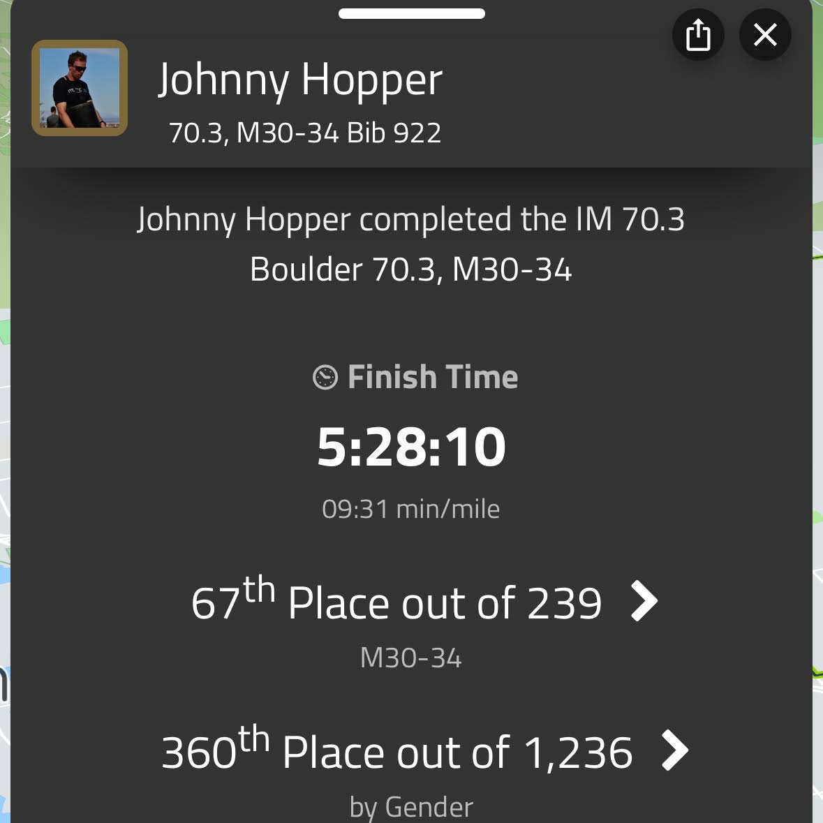 Post from Johnny Hopper