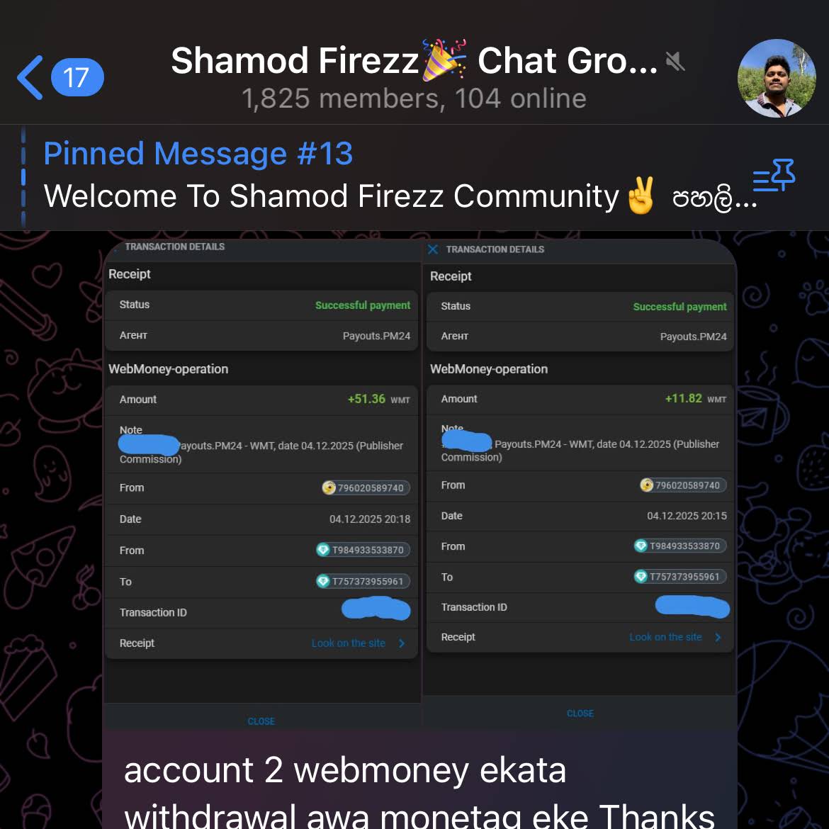 Post from Shamod Firezz