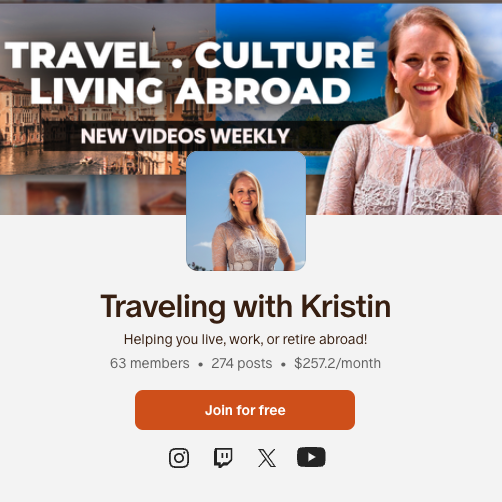 Post from Traveling with Kristin
