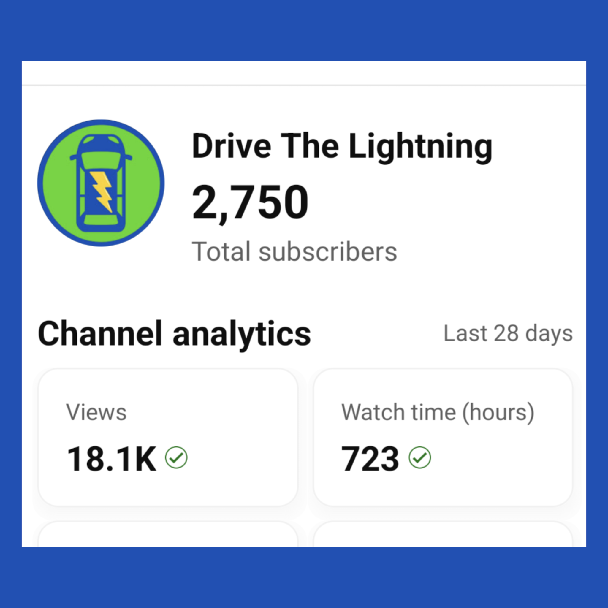 Post from Drive The Lightning