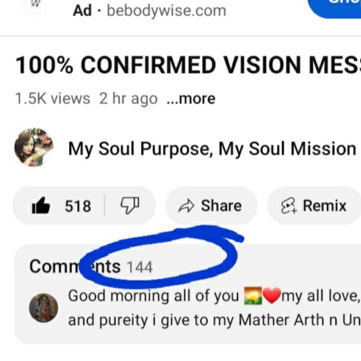 Post from My Soul Purpose, My Soul Mission Twin souls