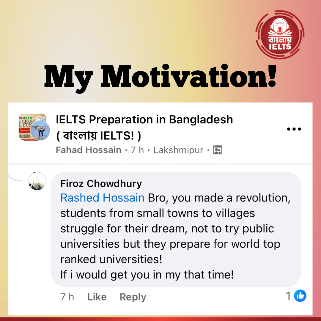 Post from Banglay IELTS