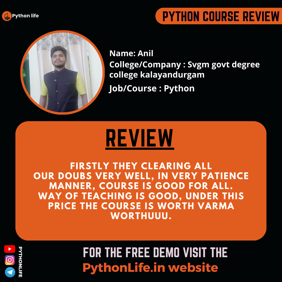 Post from PythonLife