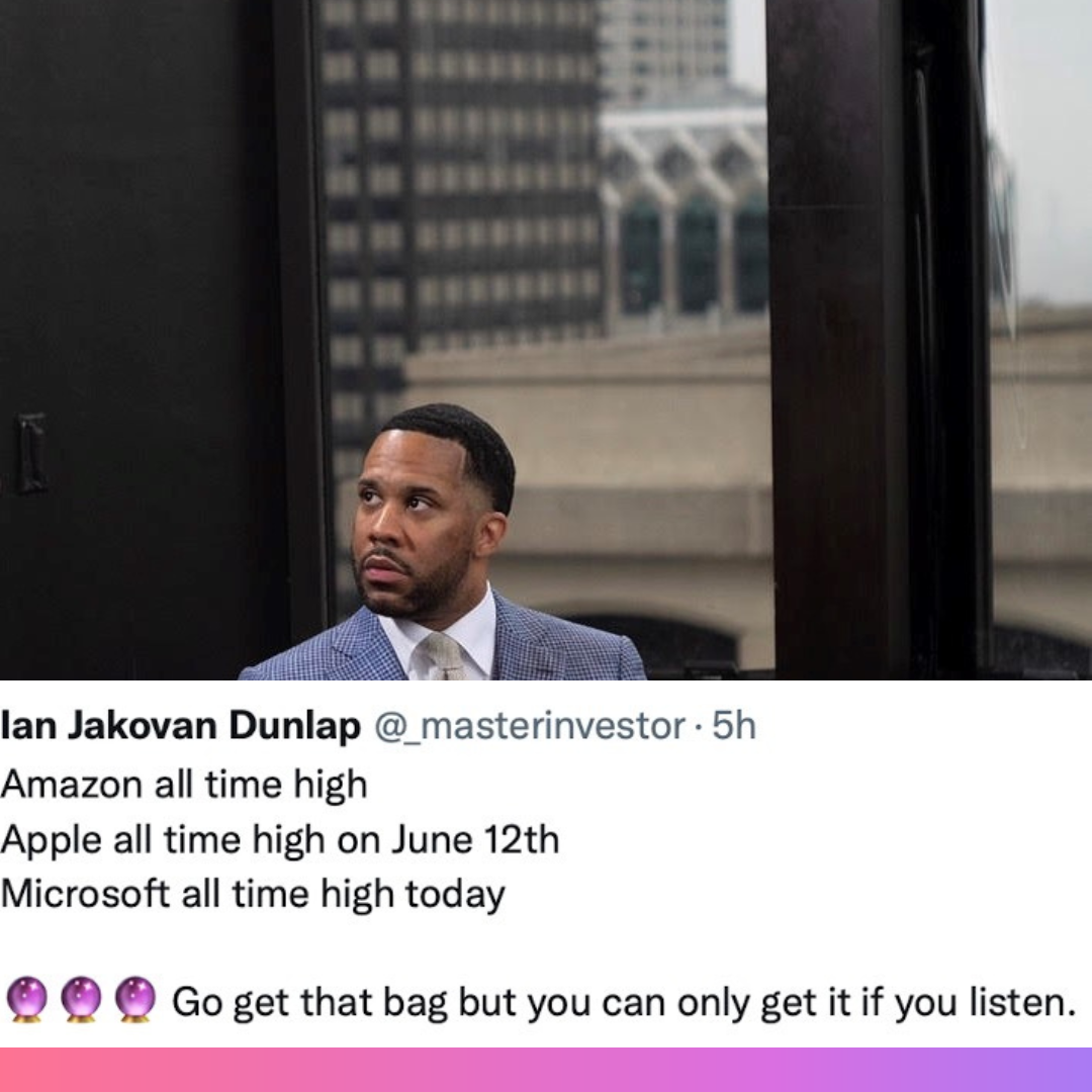 Post from Ian Dunlap