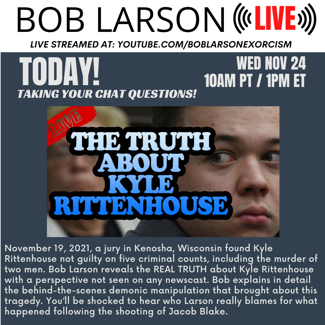 Post from Bob Larson... The REAL Exorcist!