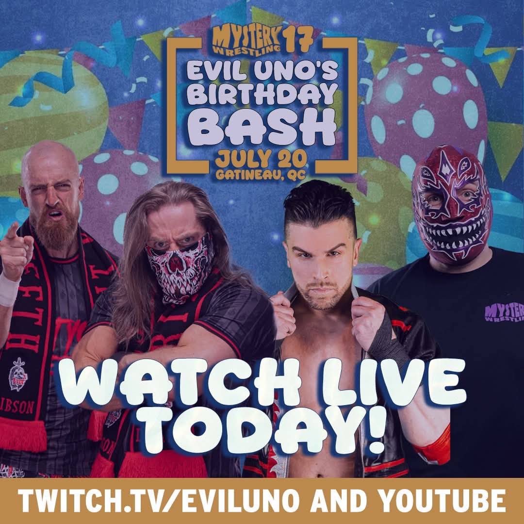 Post from Evil Uno presents Mystery Wrestling
