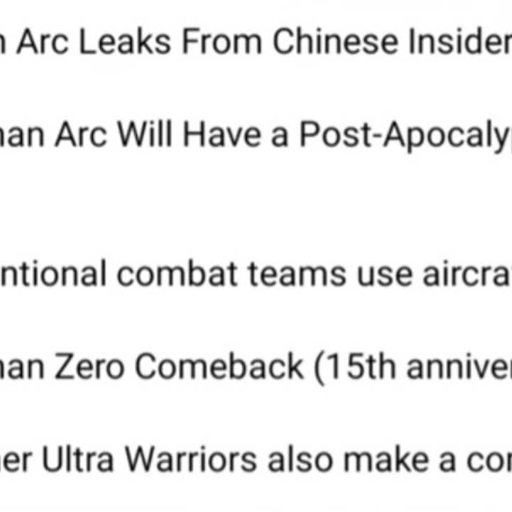 Post from Sam Messenger The ULTRAMAN Official Fan 2025