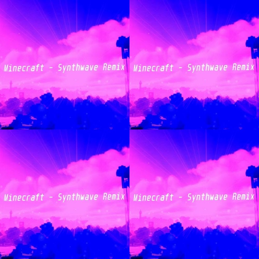 Minecraft but it's all Synthwave