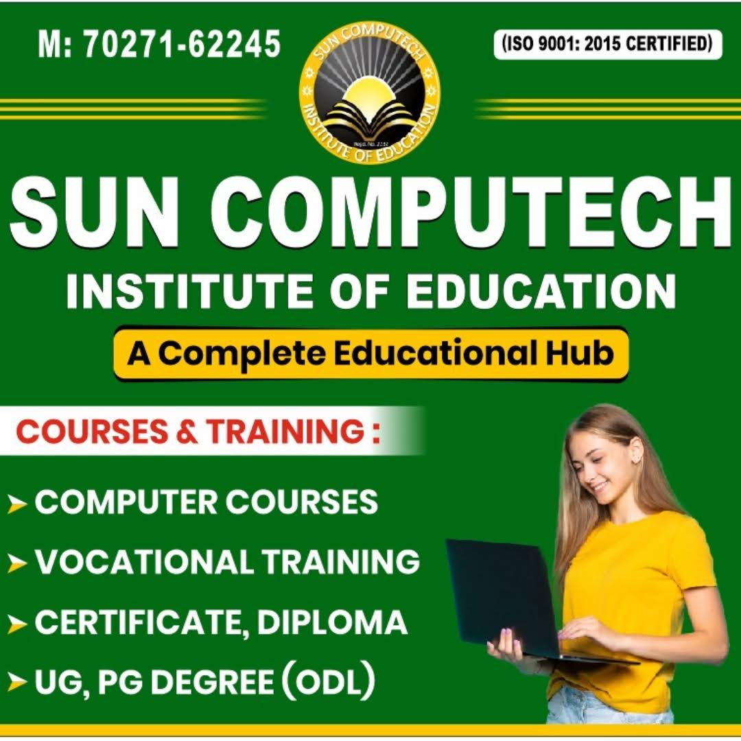 Post from SUN COMPUTECH Institute of Education