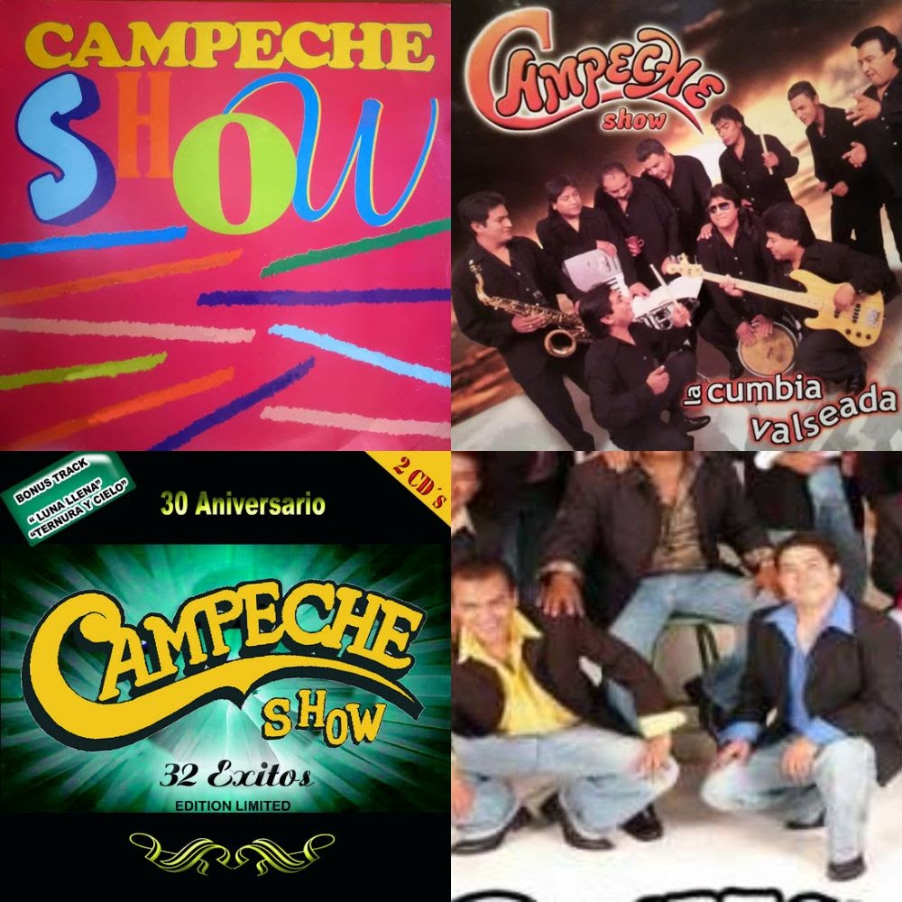 🔉🎤 musica de CAMPECHE SHOW MIX mas de 50 grandes EXITOS CAMPECHE CHOU ...