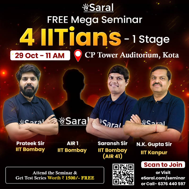 Post from eSaral - JEE, NEET, Class 9 & 10 Preparation