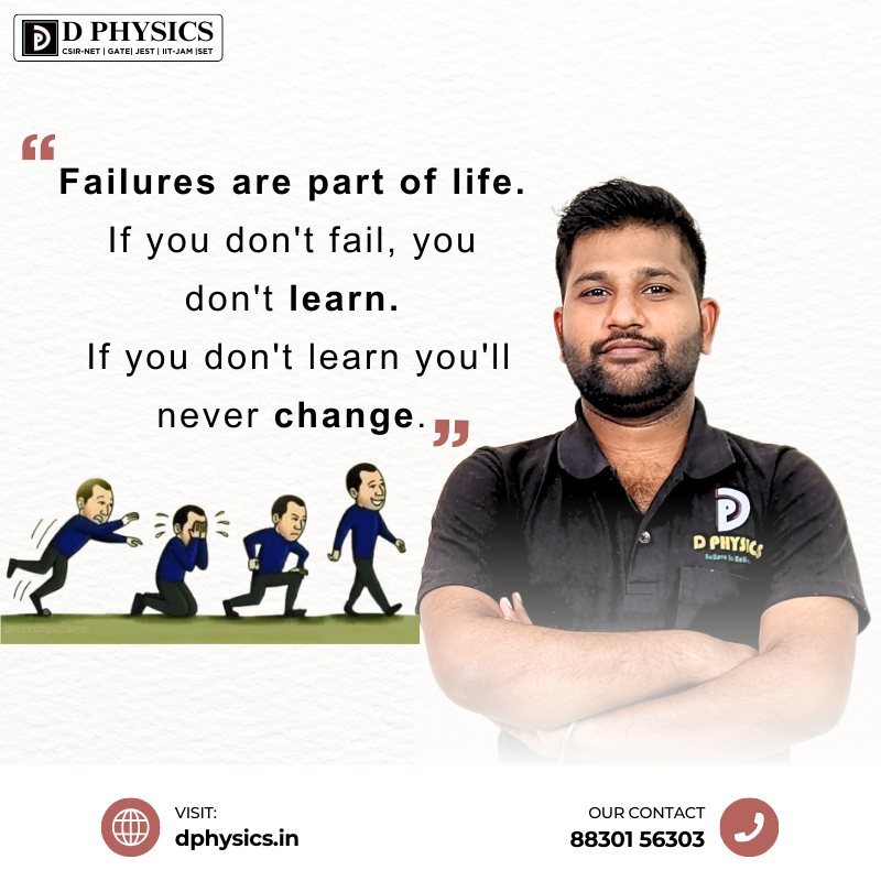 Post from D PHYSICS - CSIR NET, GATE & JEST