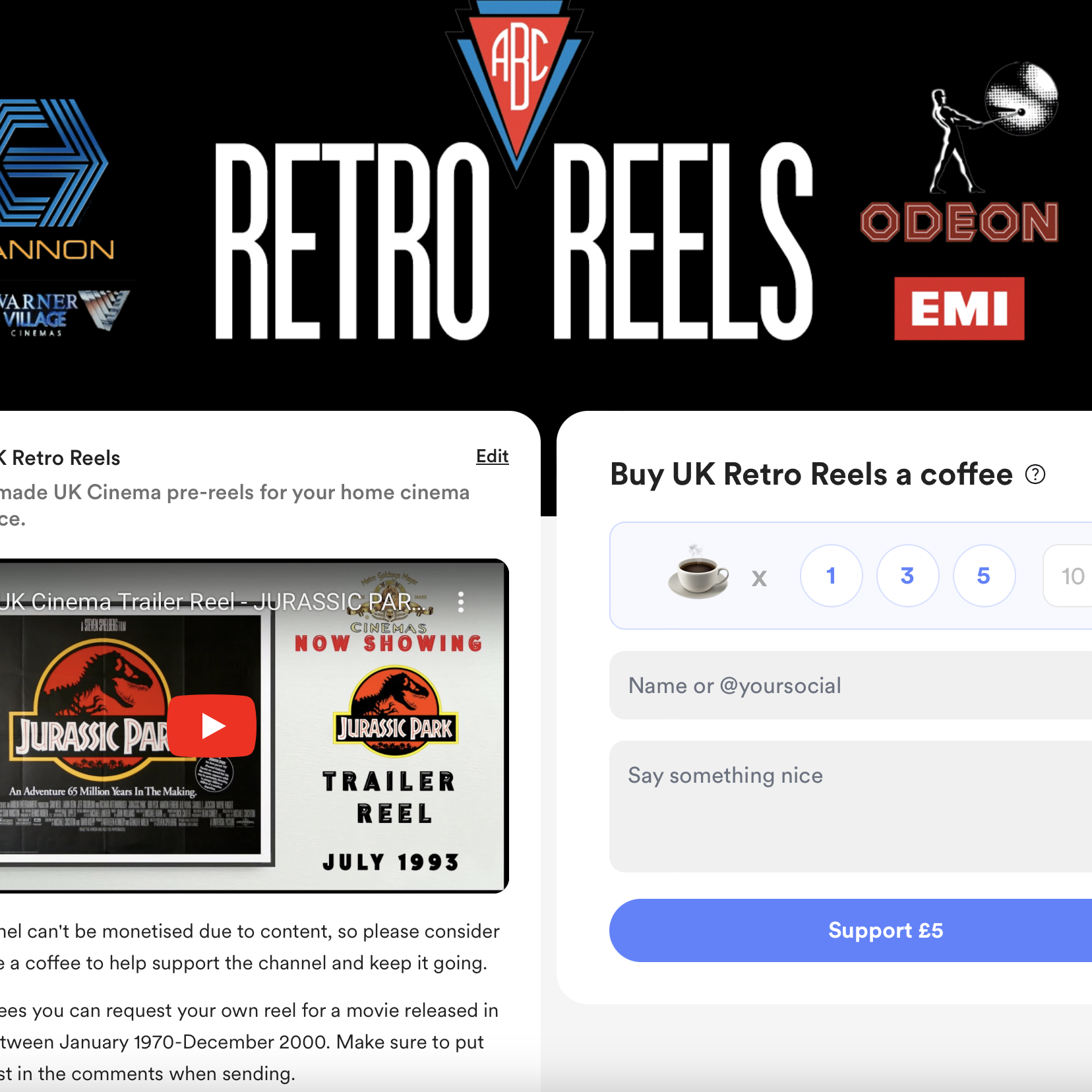 Post from UK Cinema Retro Trailer Reels