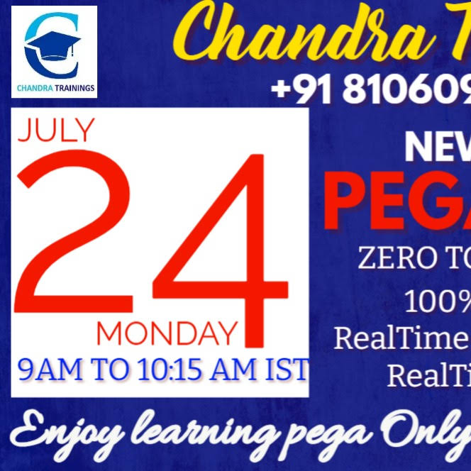 Post from Chandra PEGA Trainings