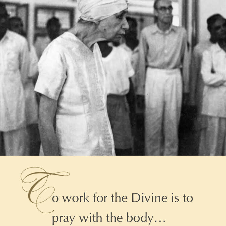 Post from Arvind T Akki Sri Aurobindo Ashram, Pondicherry