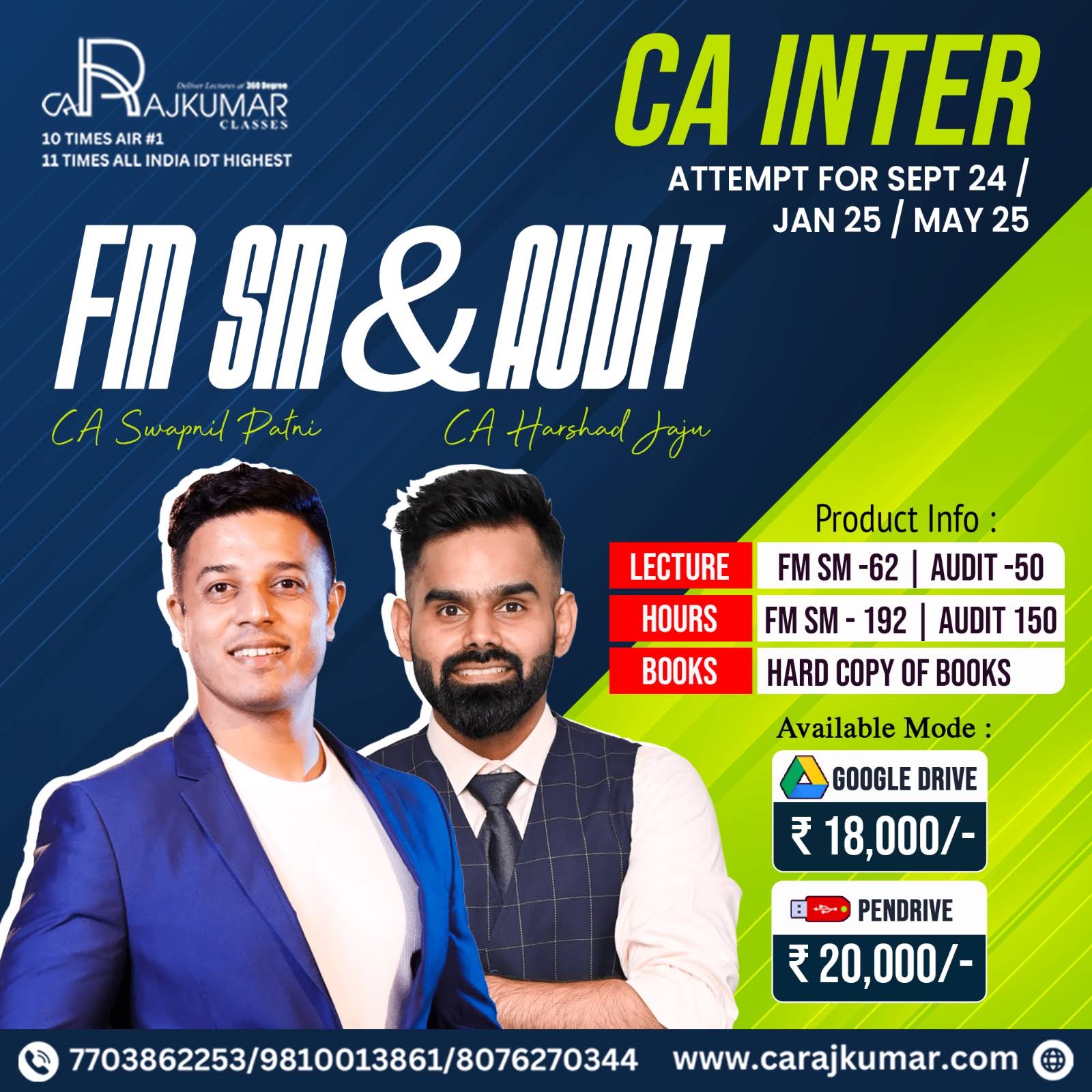 Post from CA RAJKUMAR CLASSES