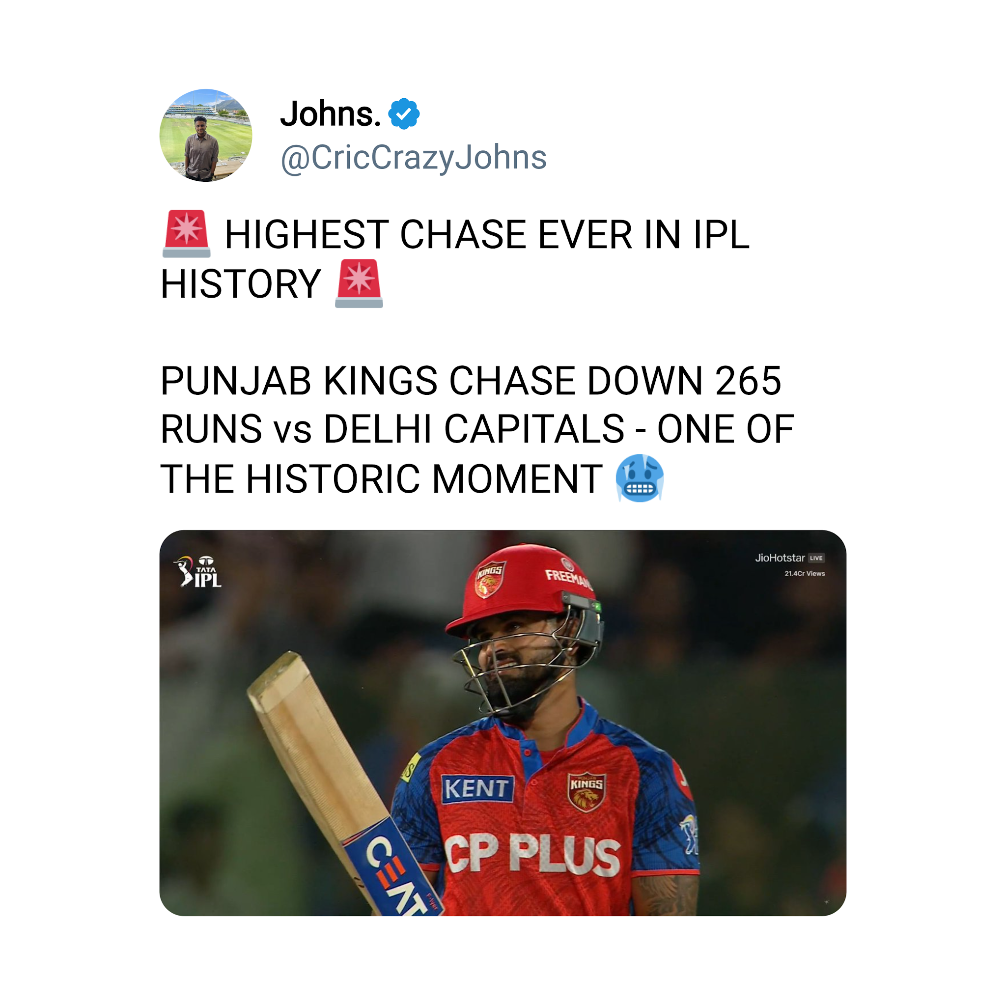 Post from Pahul Walia