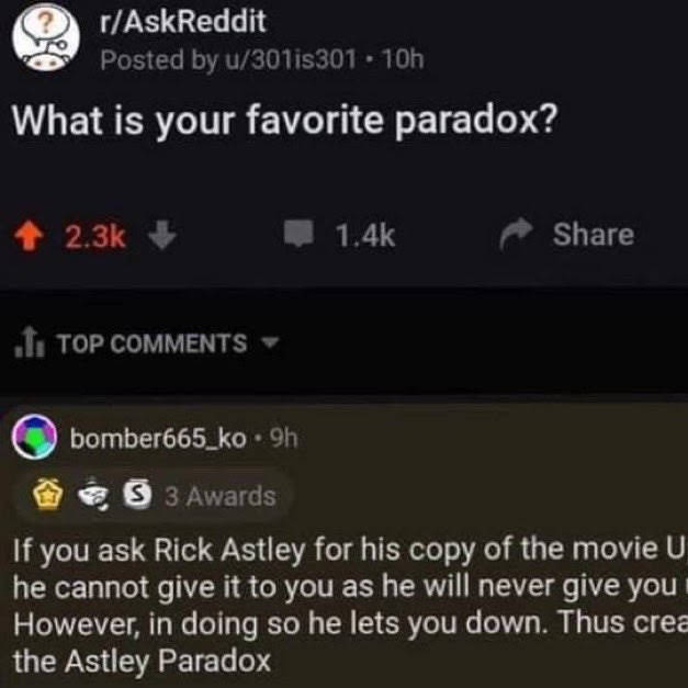 Post from Redditor