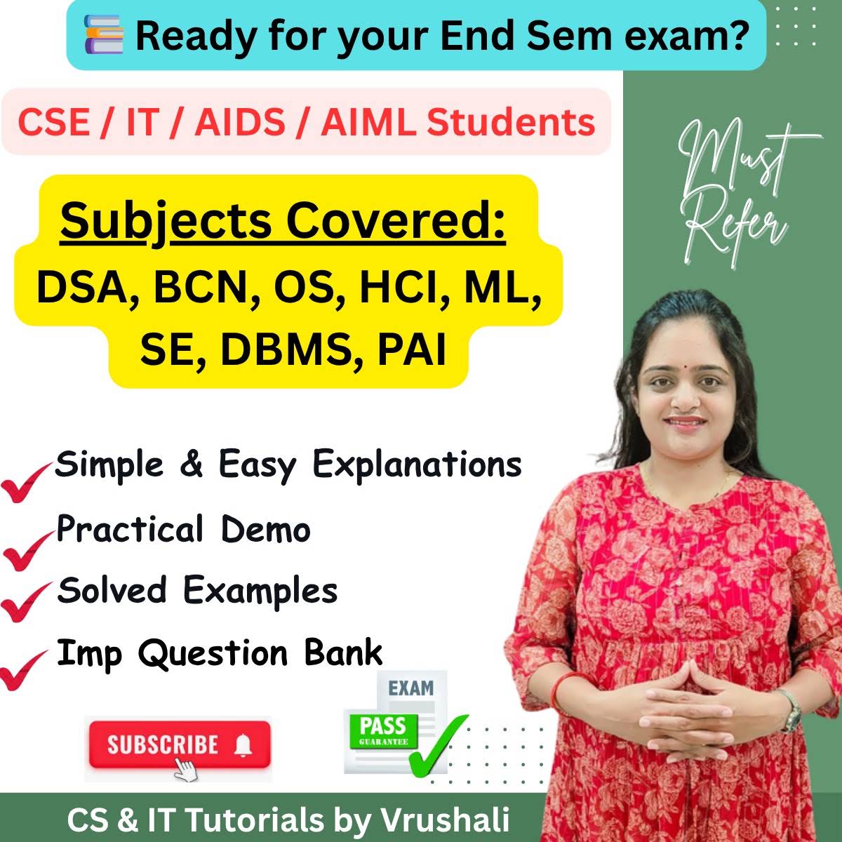 Post from CS & IT Tutorials by Vrushali 👩‍🎓