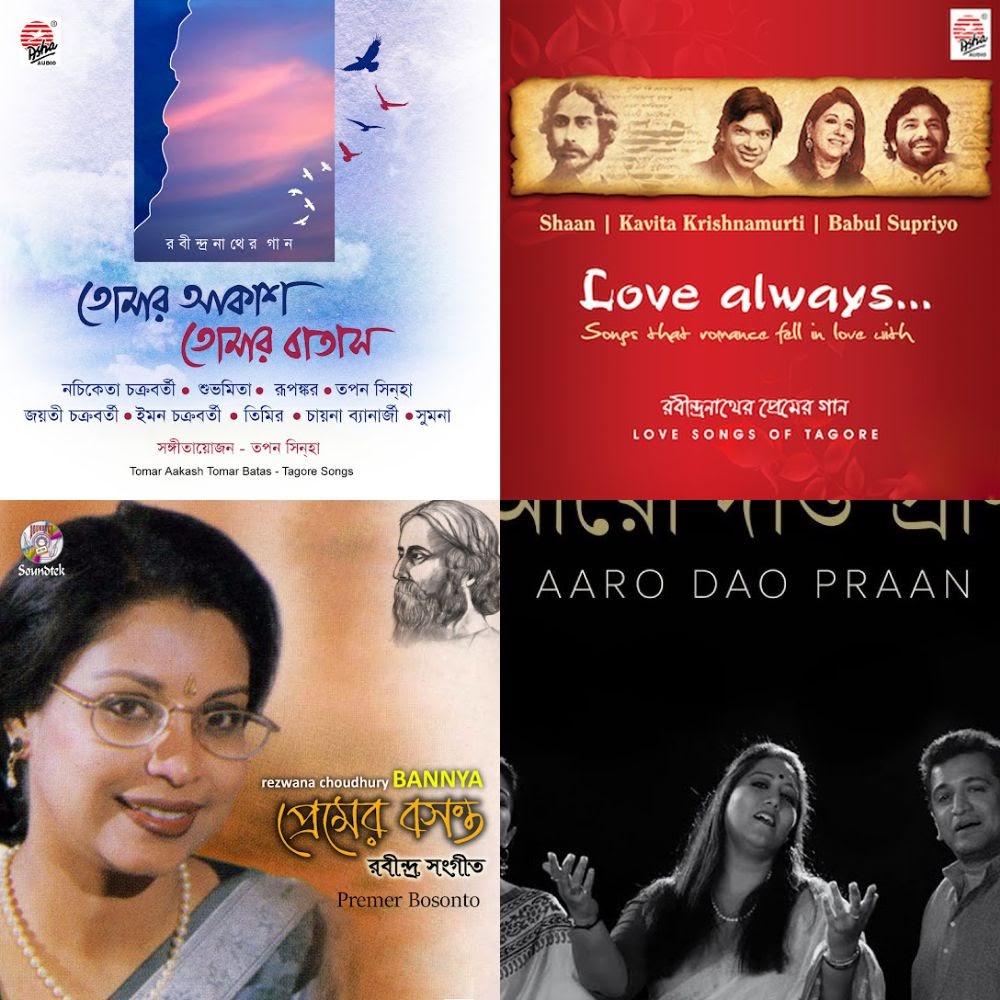 modern Tagore songs
