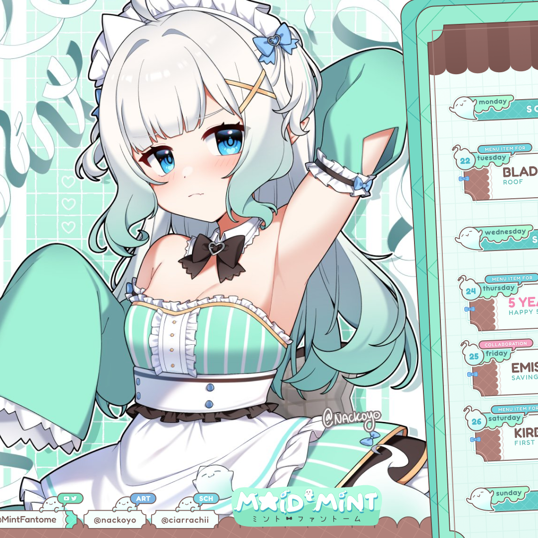Post from Maid Mint Ch. ミント・ファントーム