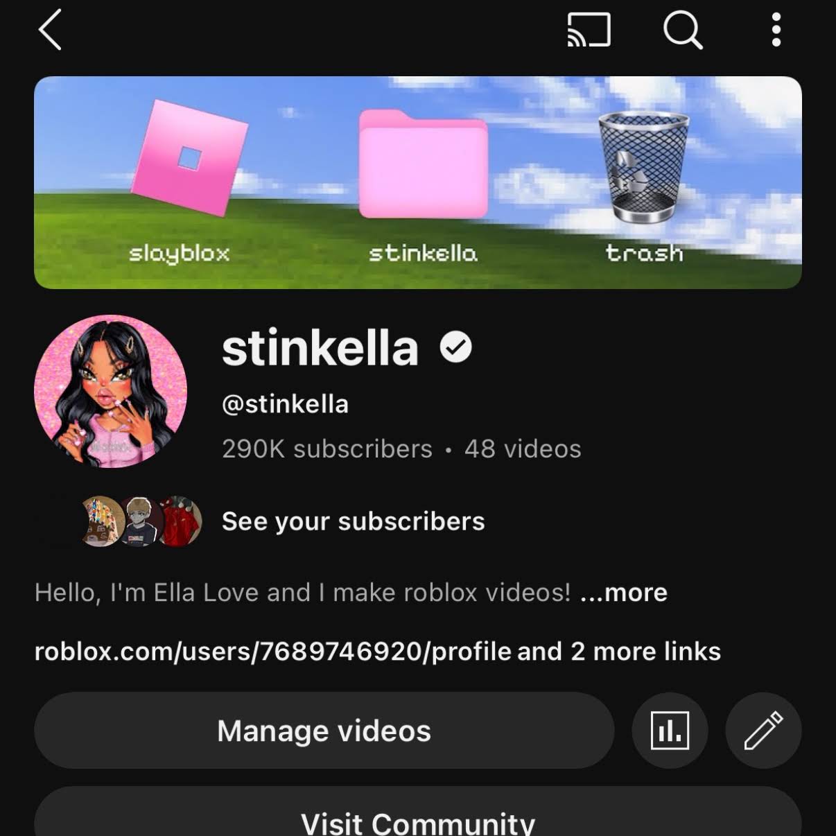 Post from stinkella