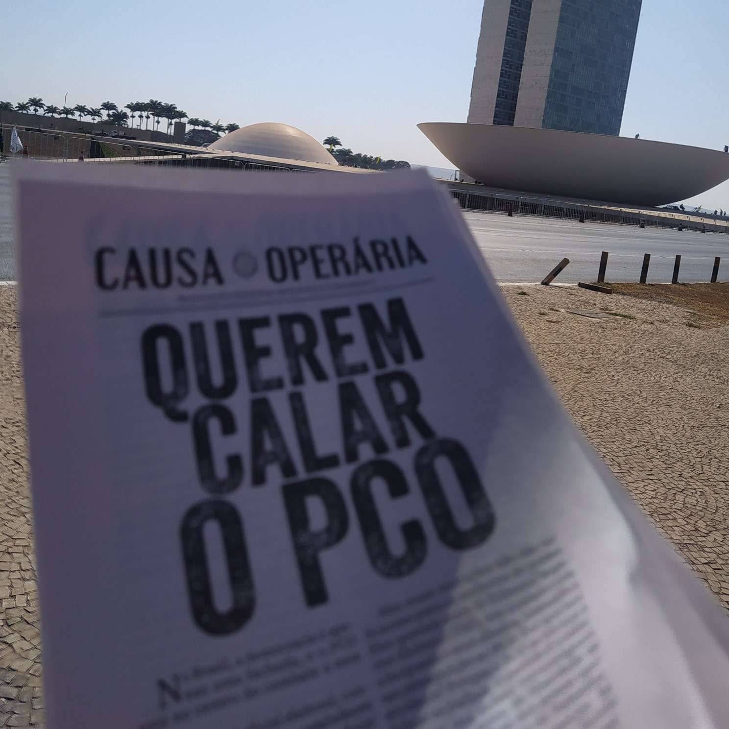 Post from PCO - Partido da Causa Operária