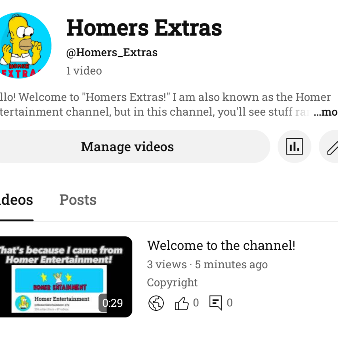 Post from ☆ Homer Entertainment