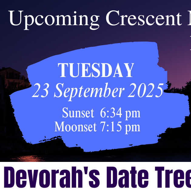 Post from Devorah's Date Tree - New Moon and Aviv Barley