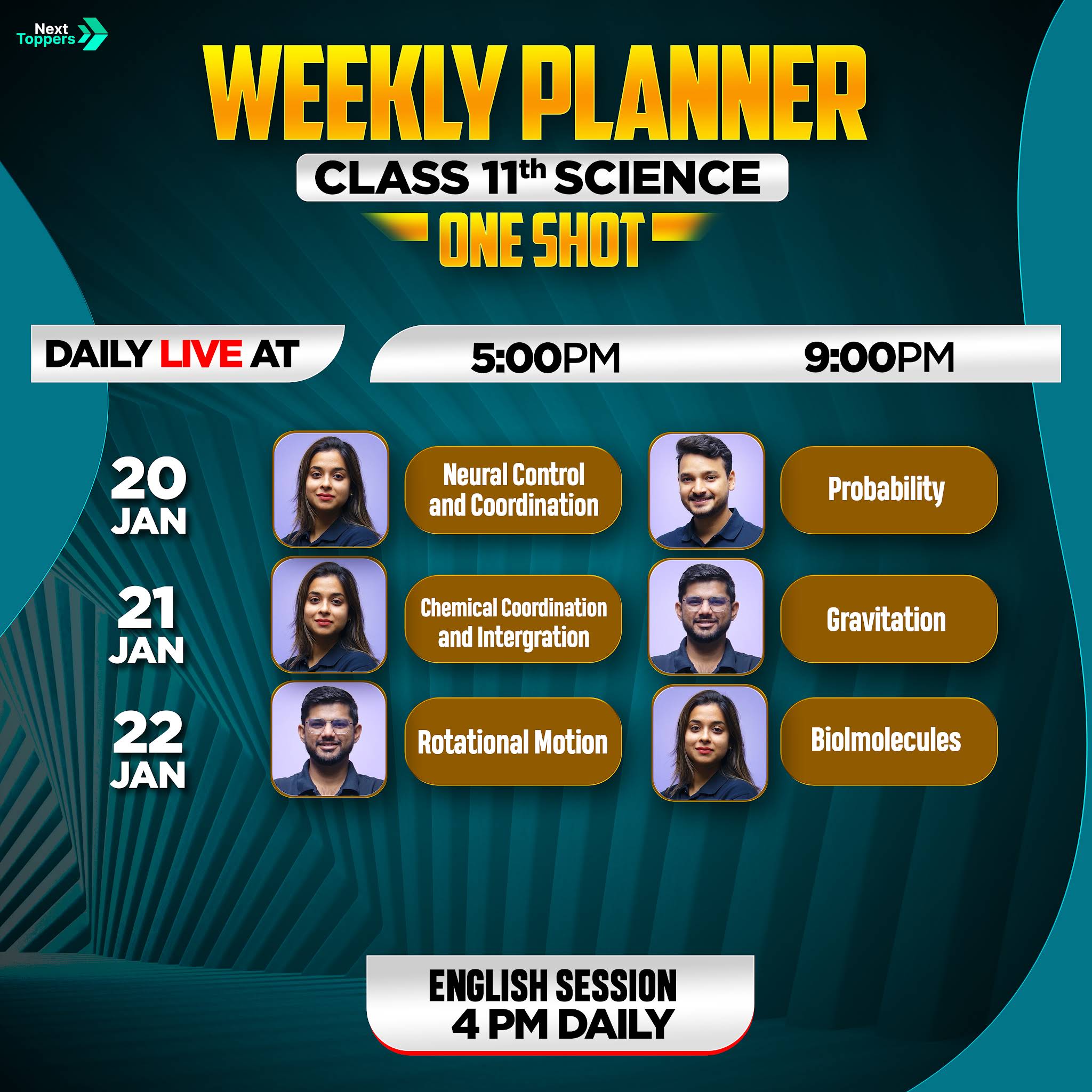 Post from Next Toppers - 11th Science