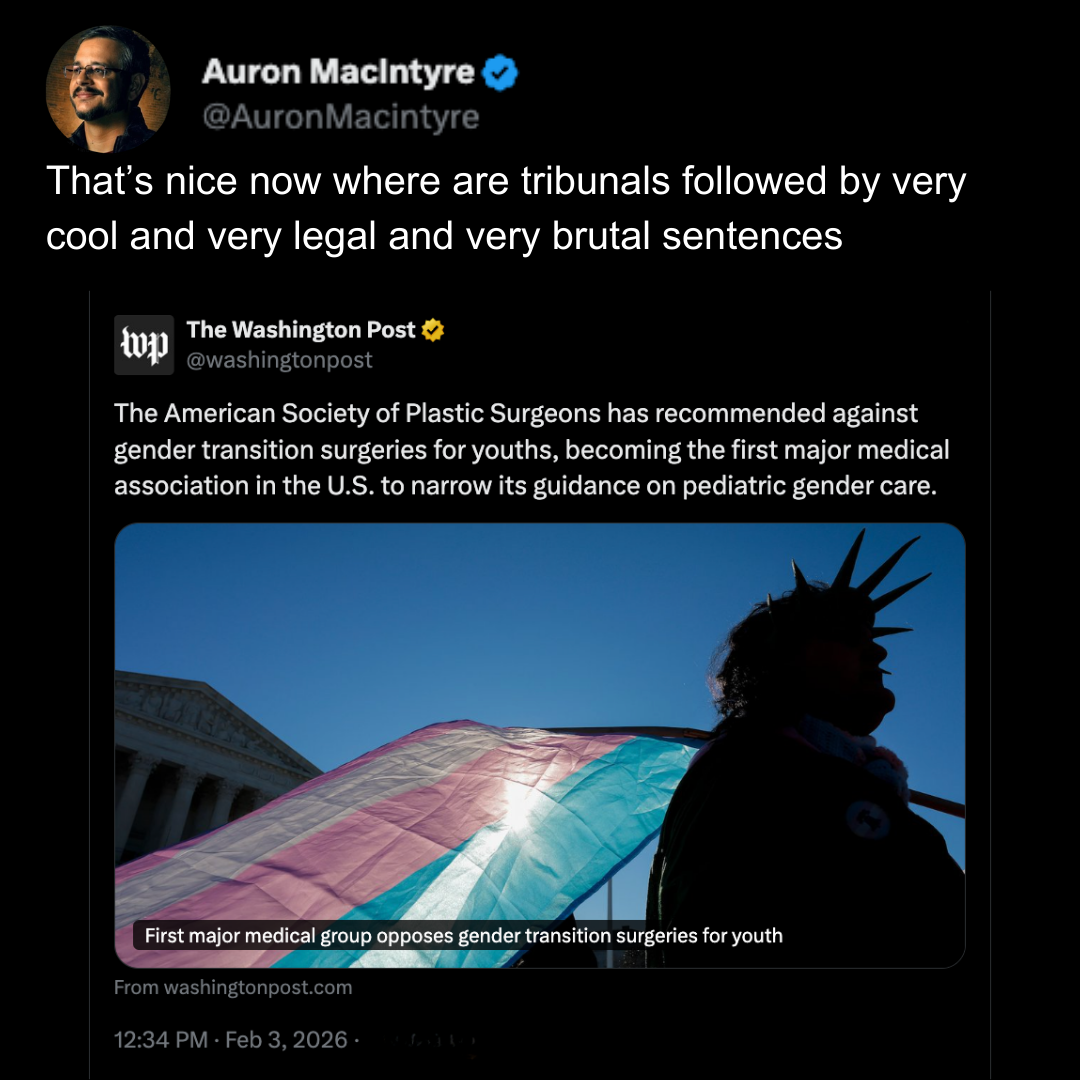 Post from Auron MacIntyre