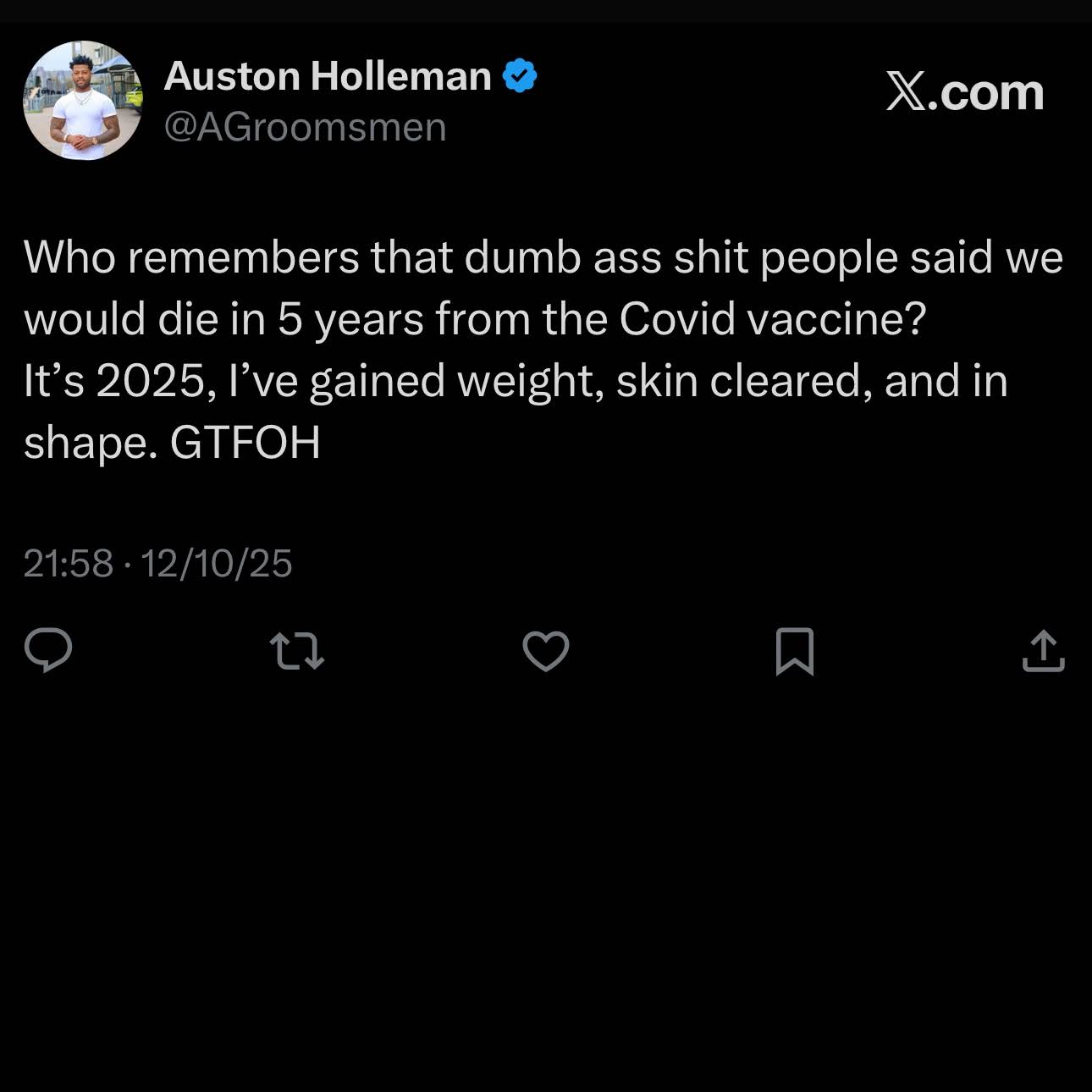 Post from Auston Holleman