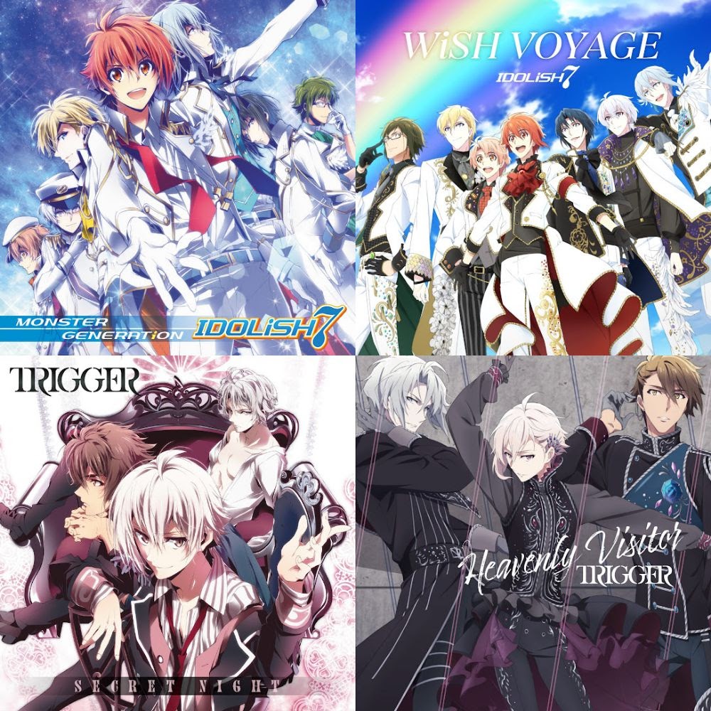 IDOLiSH7, TRIGGER, RE:VALE, ZOOL