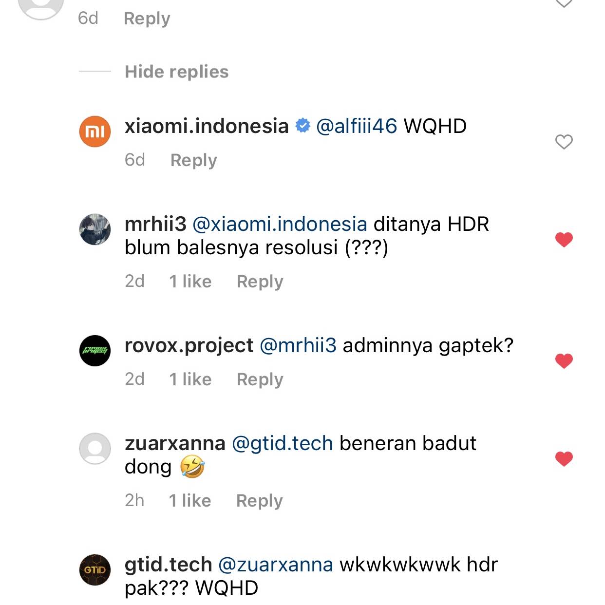 Post from GTID