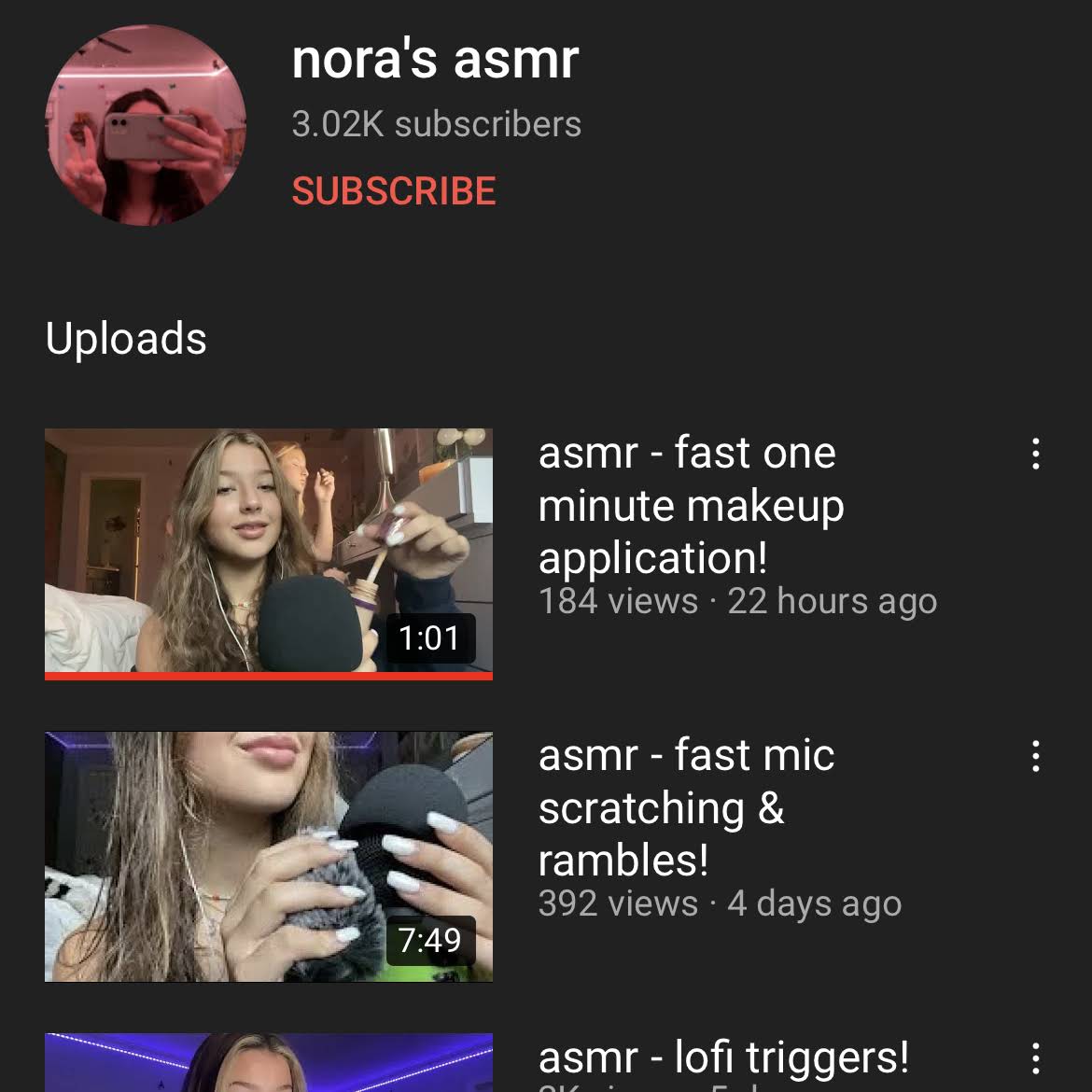 Post from grace’s asmr