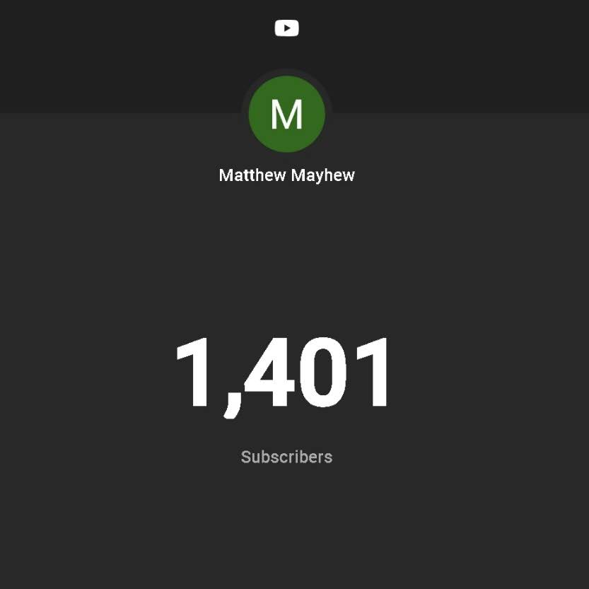 Post from Matthew Mayhew