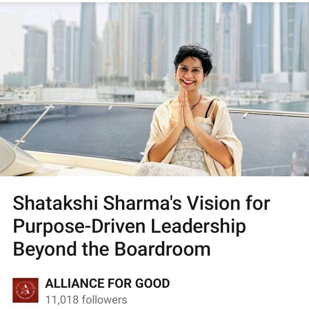 Post from Shatakshi Sharma (all things career & lifestyle)