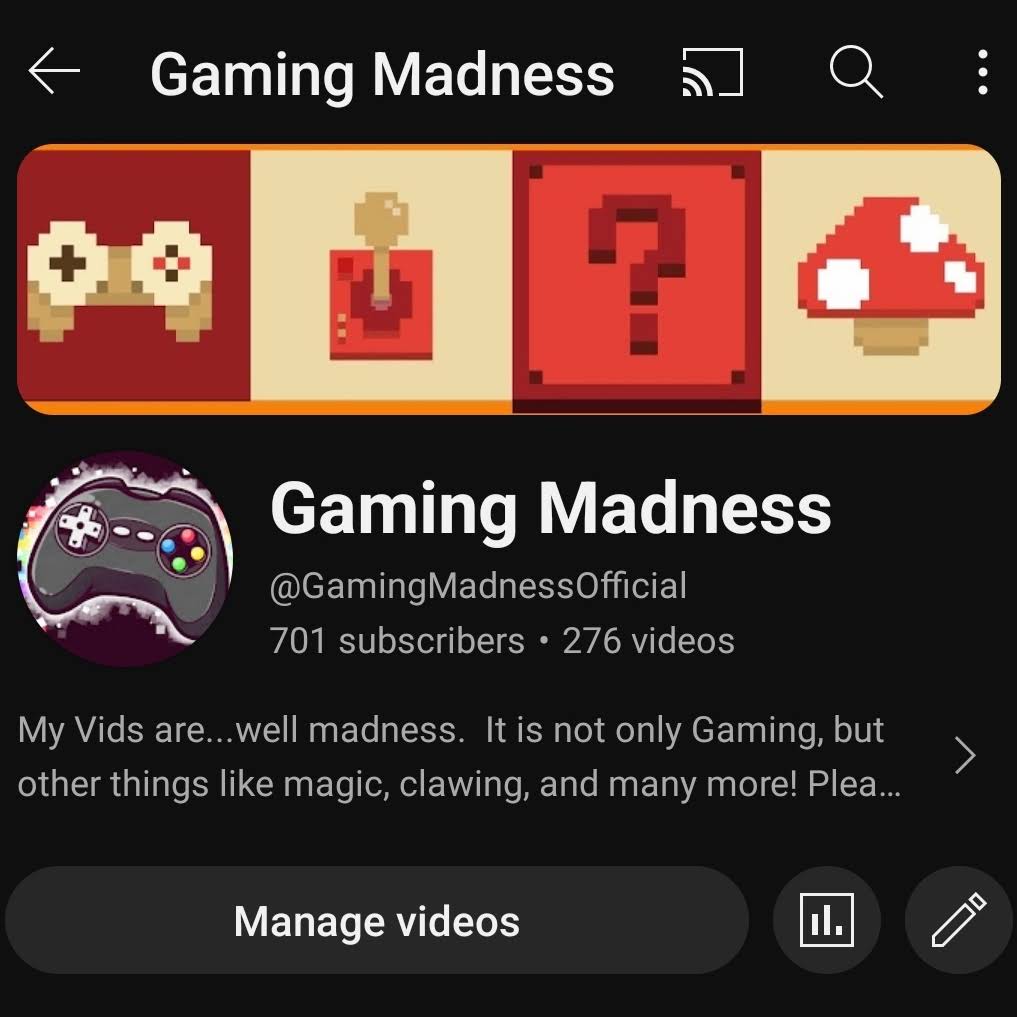 Post from Gaming Madness