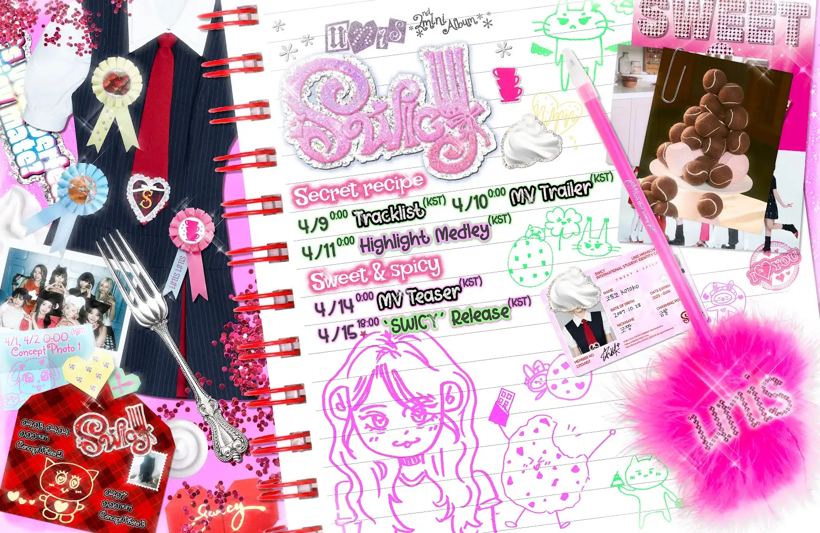 UNIS - SWICY Lyrics and Tracklist | Genius