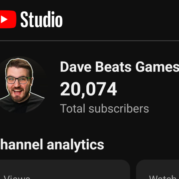 Post from Dave Beats Games