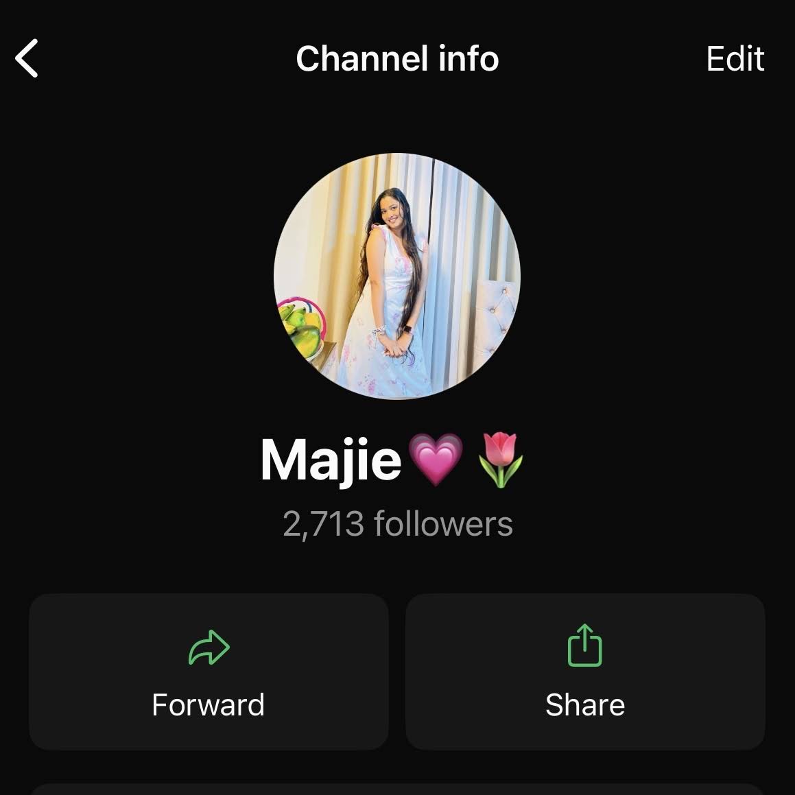 Post from Majie