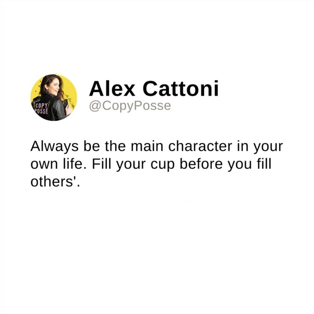 Post from Alex Cattoni