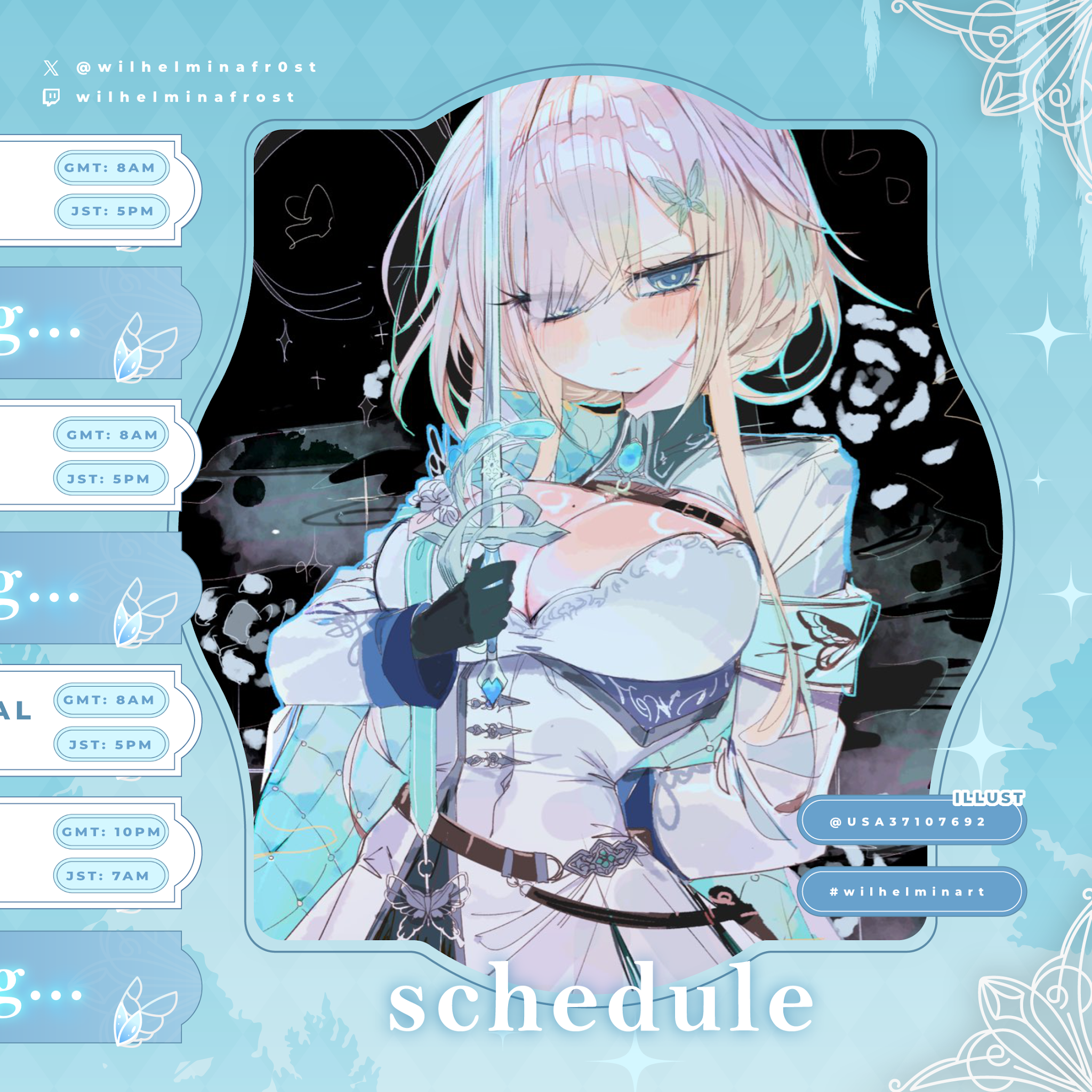 Post from Wilhelmina Ch. ウィルヘルミナ・フロスト【Phase Connect】