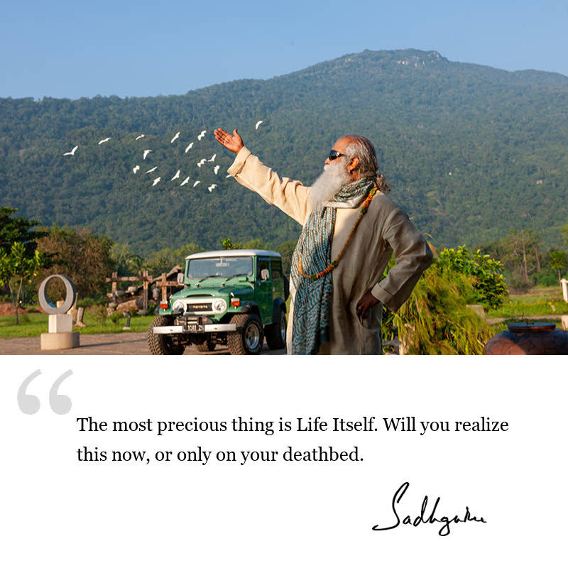 Post from Sadhguru