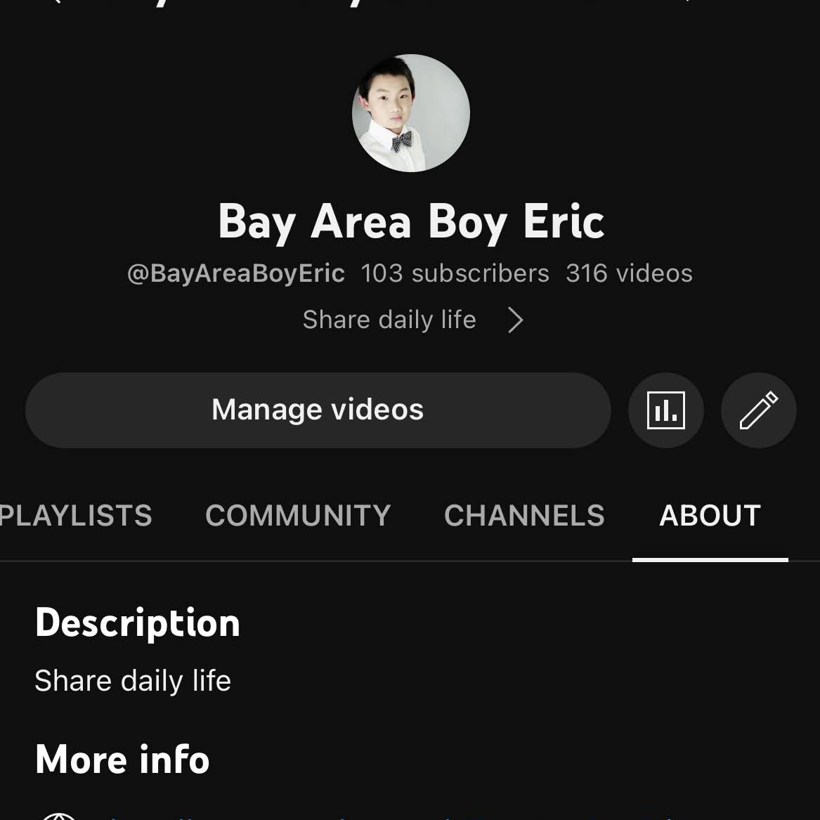 Post from Bay Area Boy Eric