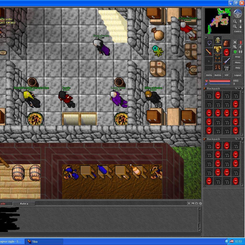 Post from Old Tibia Videos