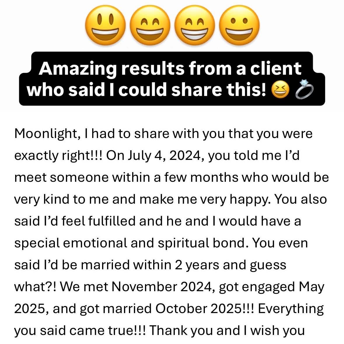 Post from Moonlight Guidance