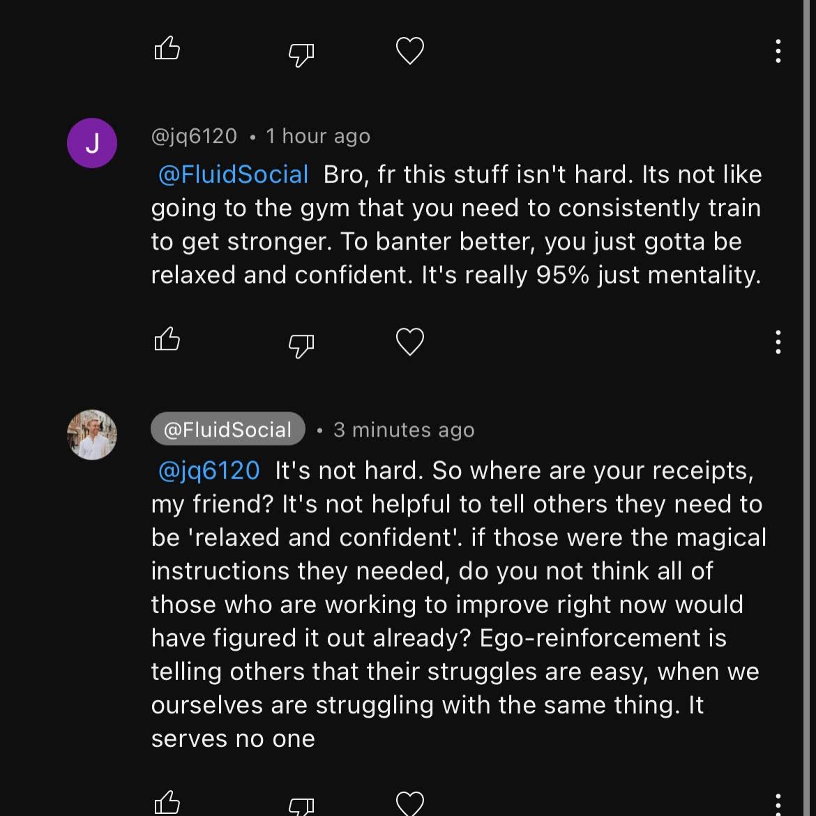 Post from Fluid Social